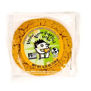 Alternative Baking Company Luscious Lemon Poppyseed Cookie 4.25oz sing ...