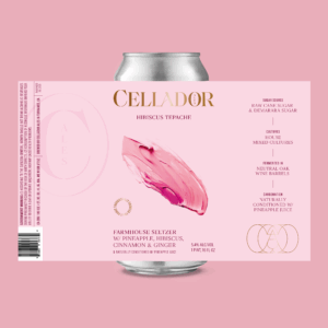 Cellador Hibiscus Tepache Farmhouse Seltzer 16oz can – Stateside Crafts