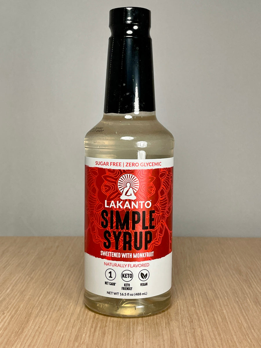 Lakanto Simple Syrup sweetened with Monkfruit 16.5oz – Stateside Crafts