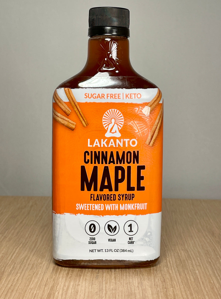 Lakanto Sugar Free Cinnamon Maple Syrup with Monkfruit 13oz – Stateside ...