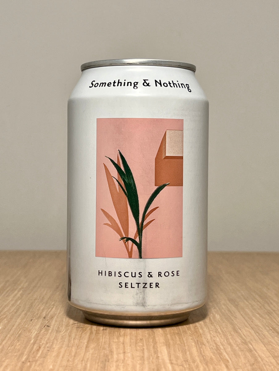 Something & Nothing Hibiscus & Rose Seltzer 330ml can – Stateside Crafts